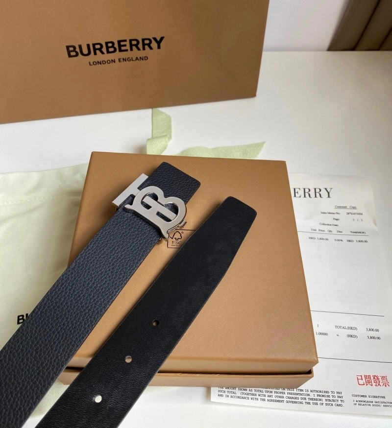 Factory-made Burberry Belts
