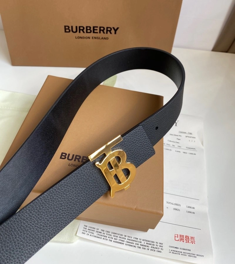 Real Burberry Belts