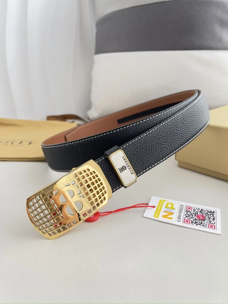 Real Burberry Belts