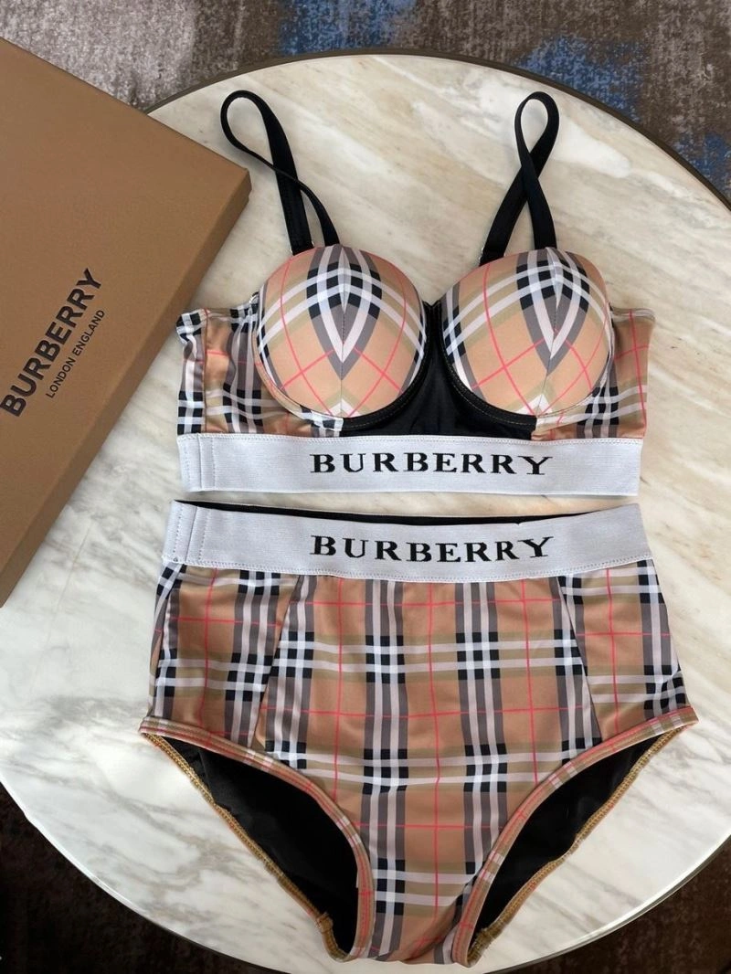 Brand-authenticated Burberry Bikins
