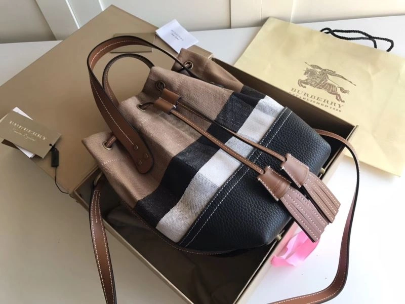 Indistinguishable Burberry Bucket Bags