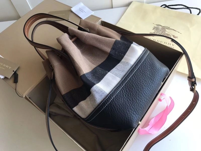 Indistinguishable Burberry Bucket Bags
