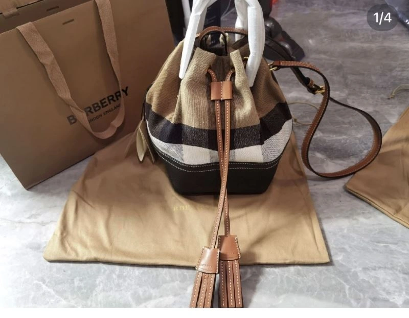 Indistinguishable Burberry Bucket Bags