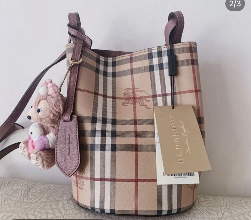 Value-priced Burberry Bucket Bags