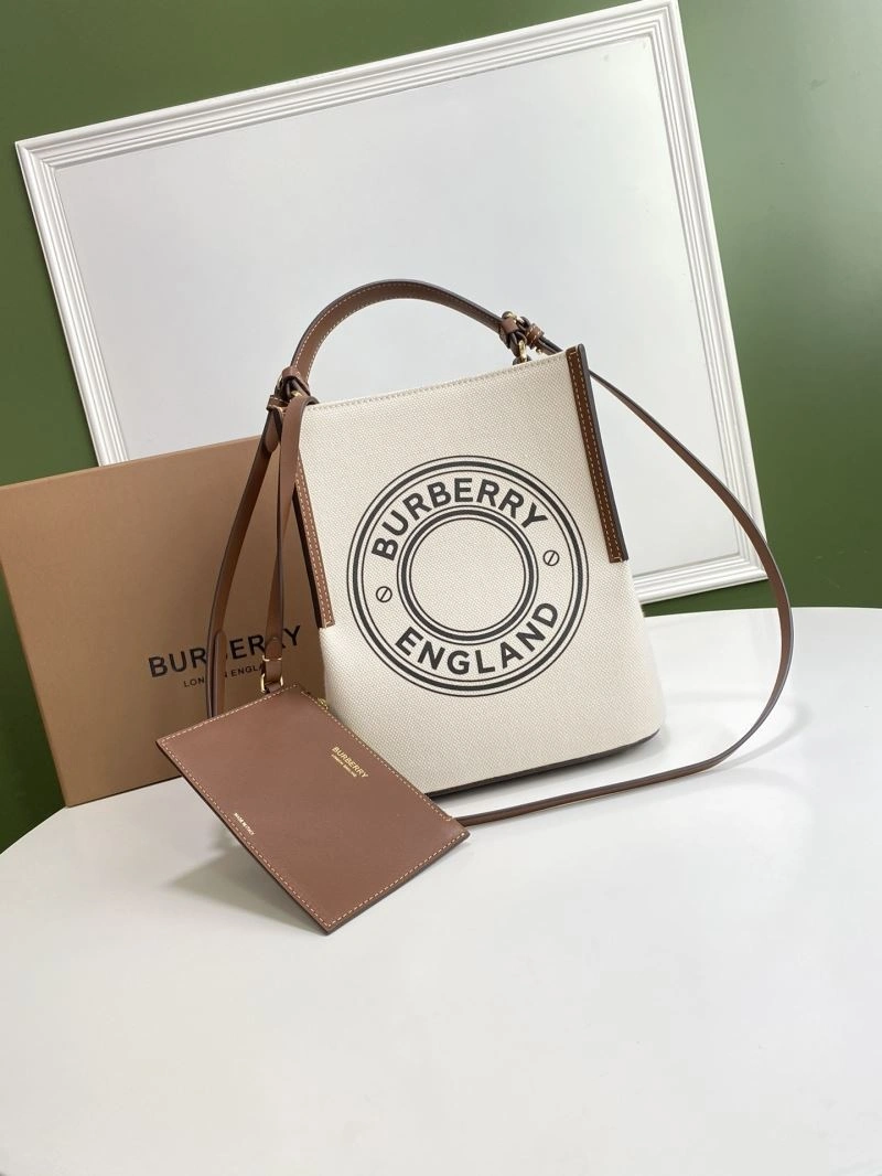 Brand-authenticated Burberry Bucket Bags