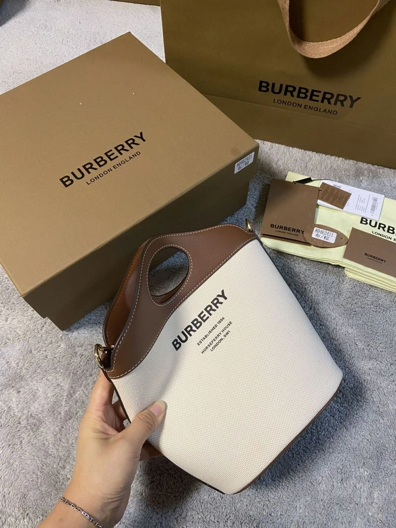 Indistinguishable Burberry Bucket Bags