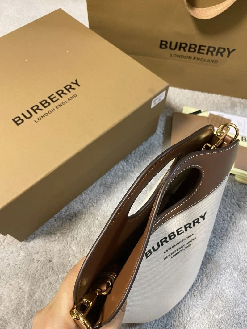 Indistinguishable Burberry Bucket Bags