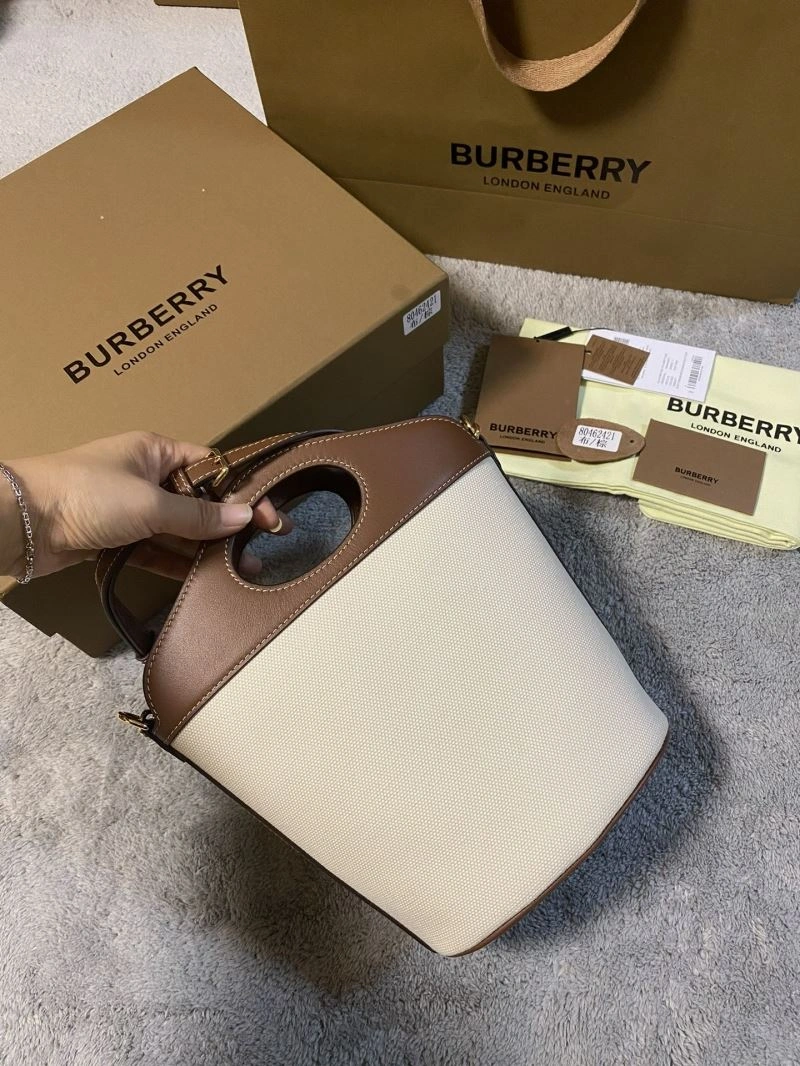 Indistinguishable Burberry Bucket Bags