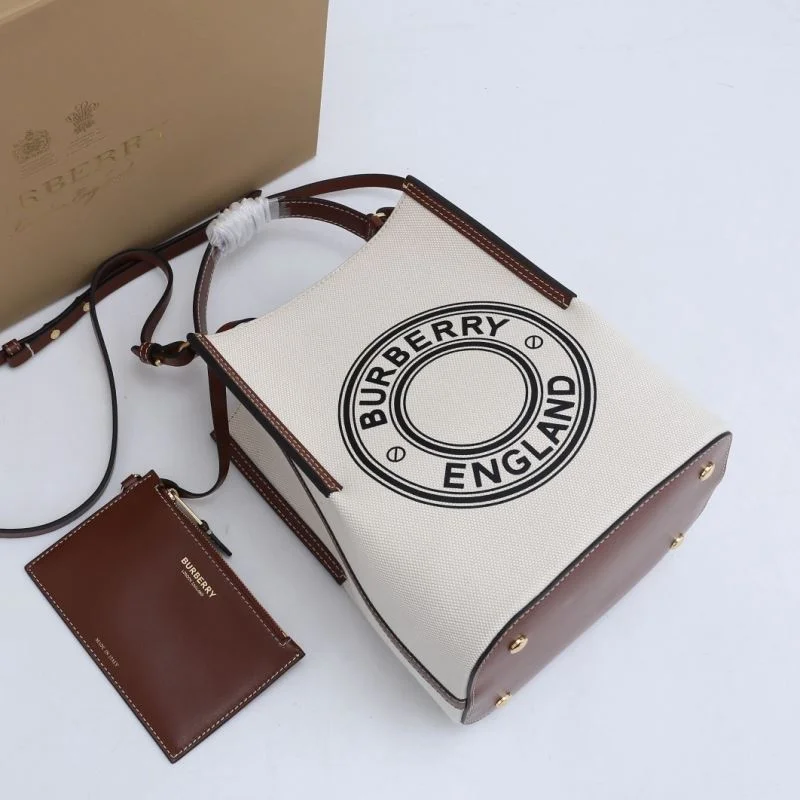 Brand-authenticated Burberry Bucket Bags