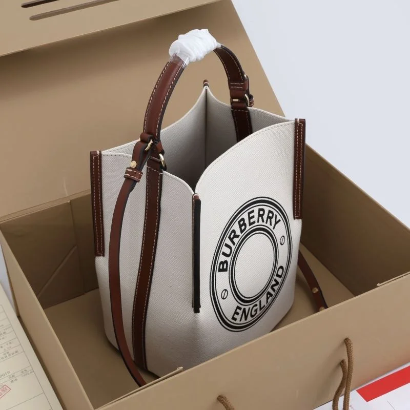 Brand-authenticated Burberry Bucket Bags