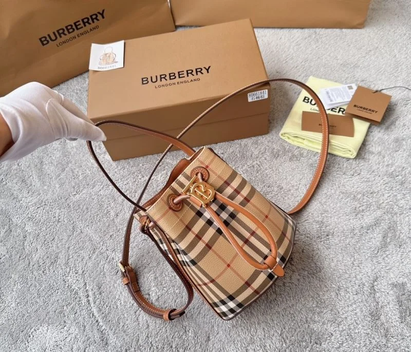 Factory-made Burberry Bucket Bags