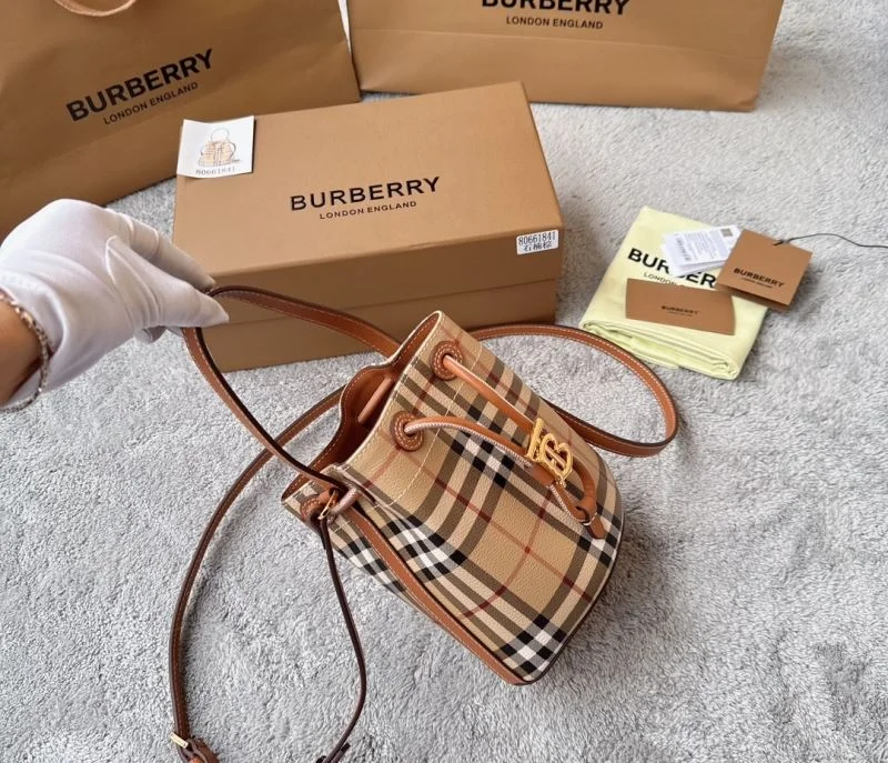 Factory-made Burberry Bucket Bags