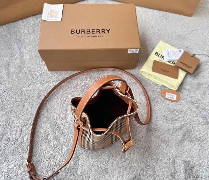 Factory-made Burberry Bucket Bags