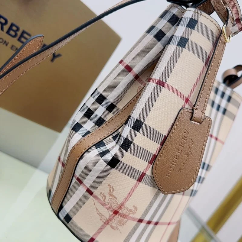 Brand-authenticated Burberry Bucket Bags