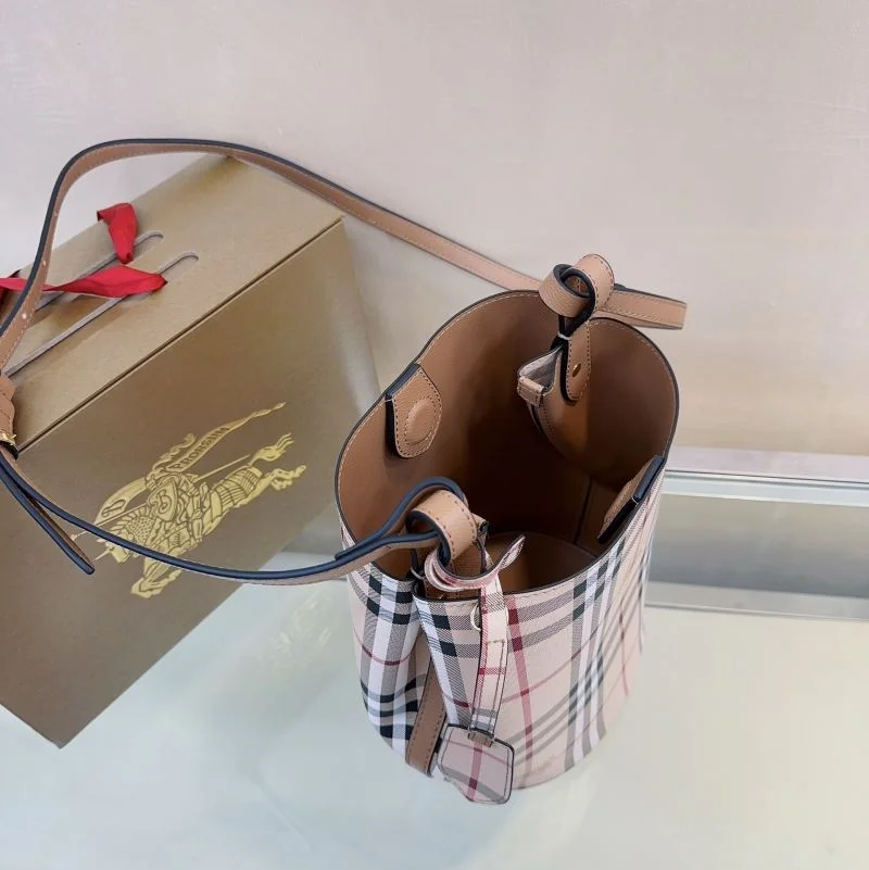 Brand-authenticated Burberry Bucket Bags
