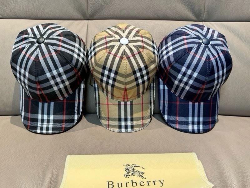 Value-priced Burberry Caps