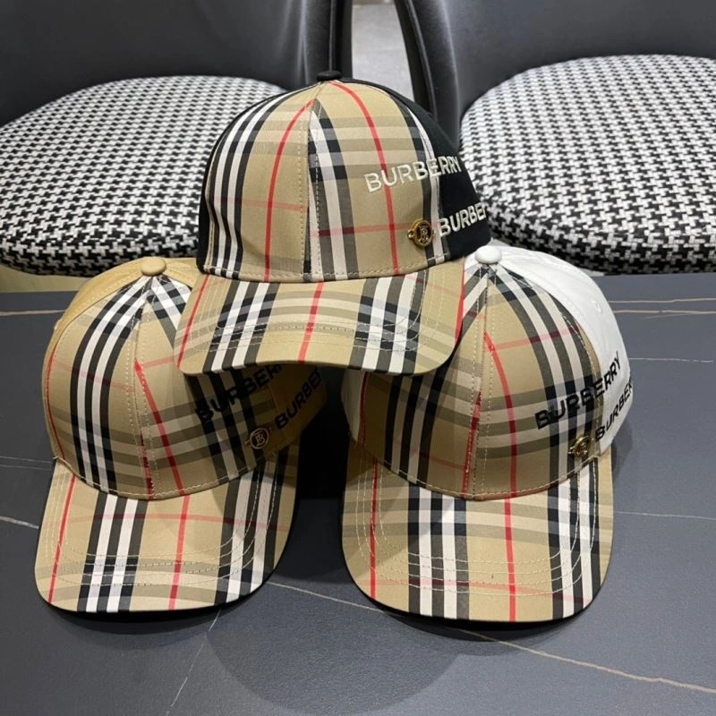 Brand-authenticated Burberry Caps