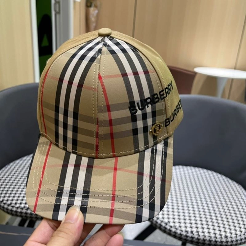 Brand-authenticated Burberry Caps