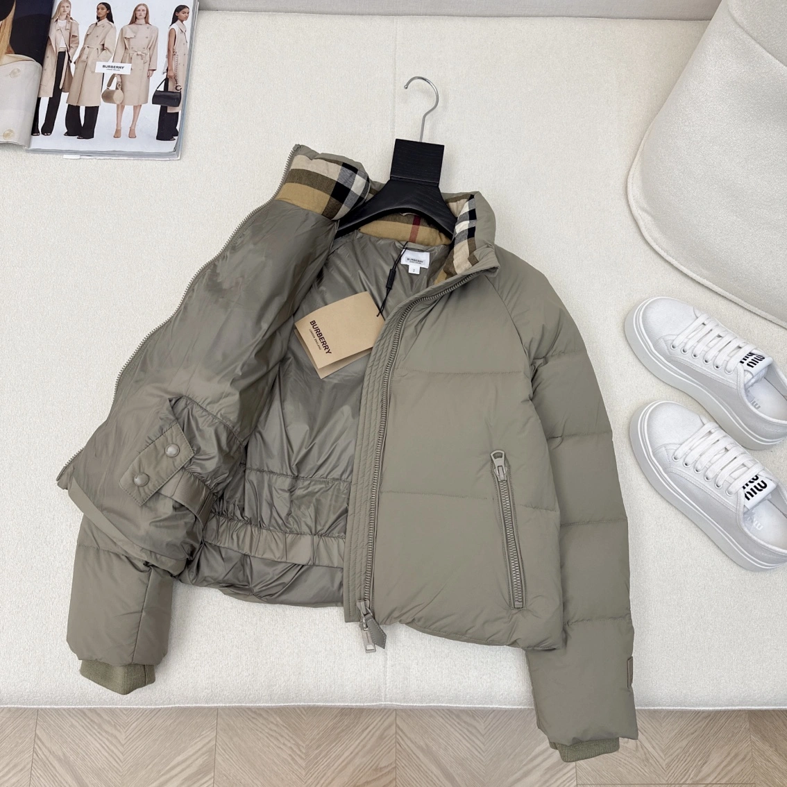 Precise copy Burberry Down Jackets