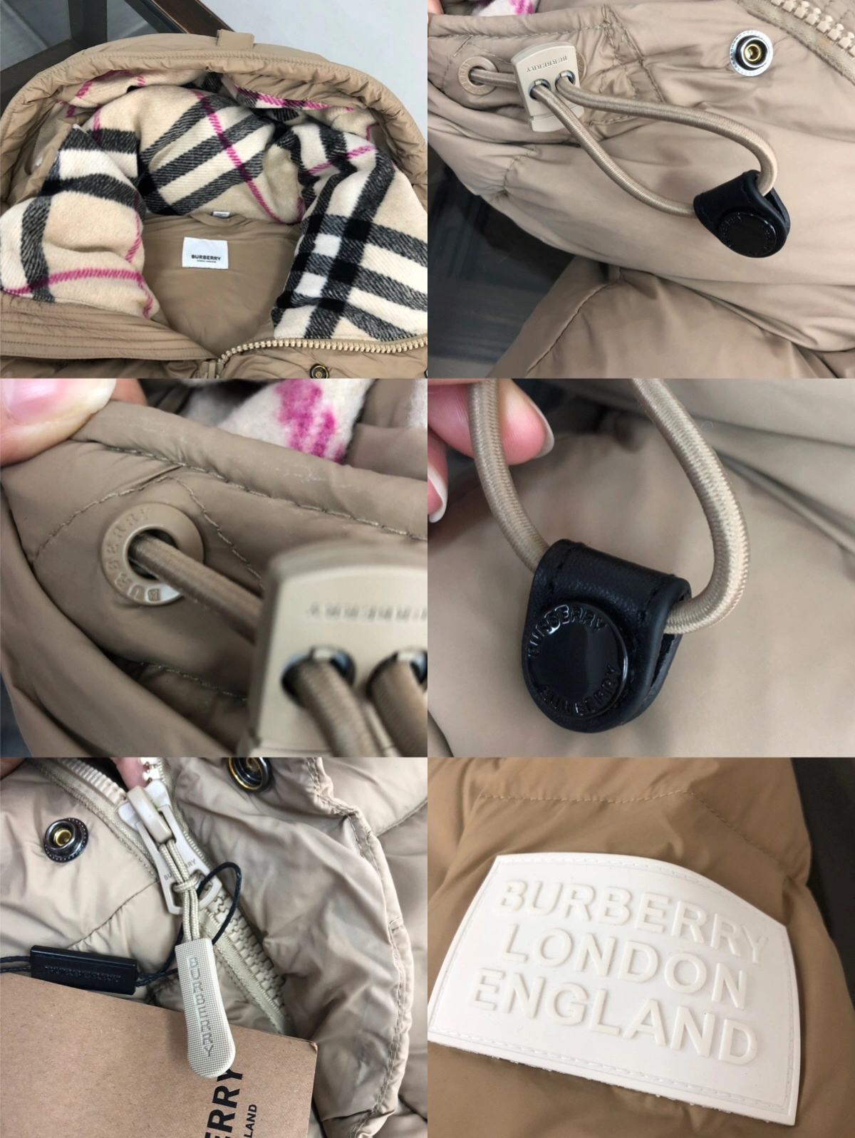 Bargain Burberry Down Jackets
