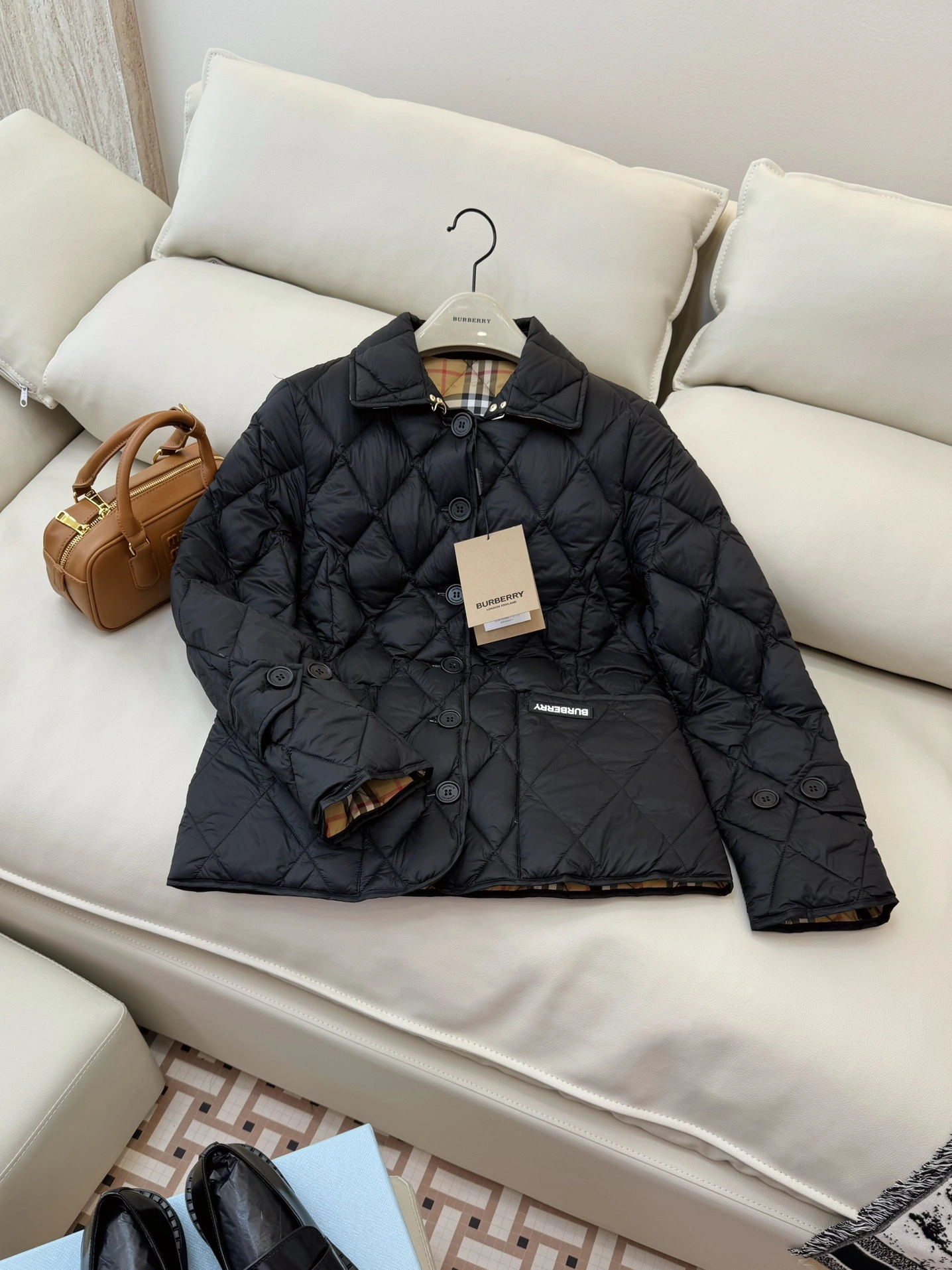 Brand-authenticated Burberry Down Jackets