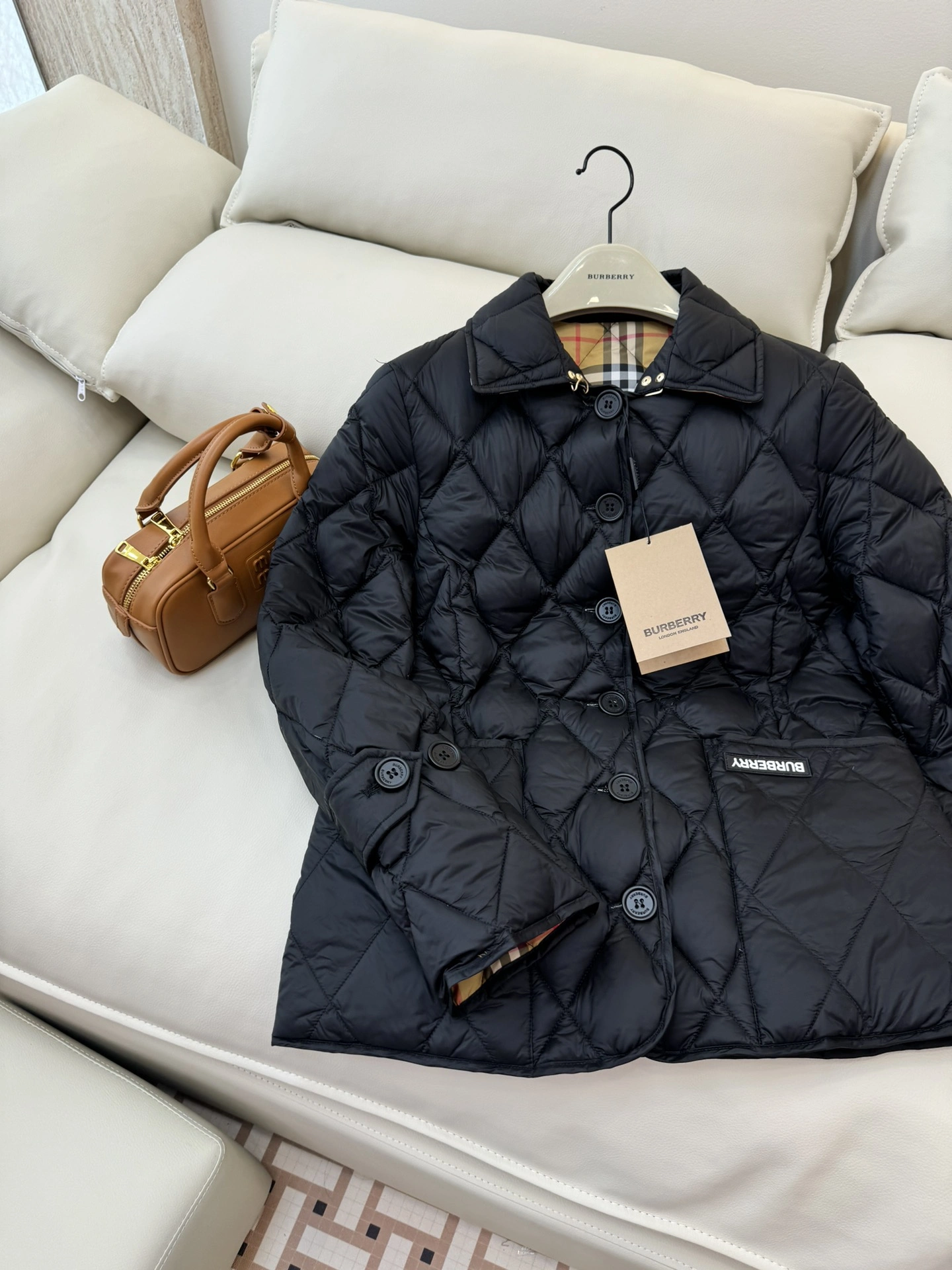 Brand-authenticated Burberry Down Jackets