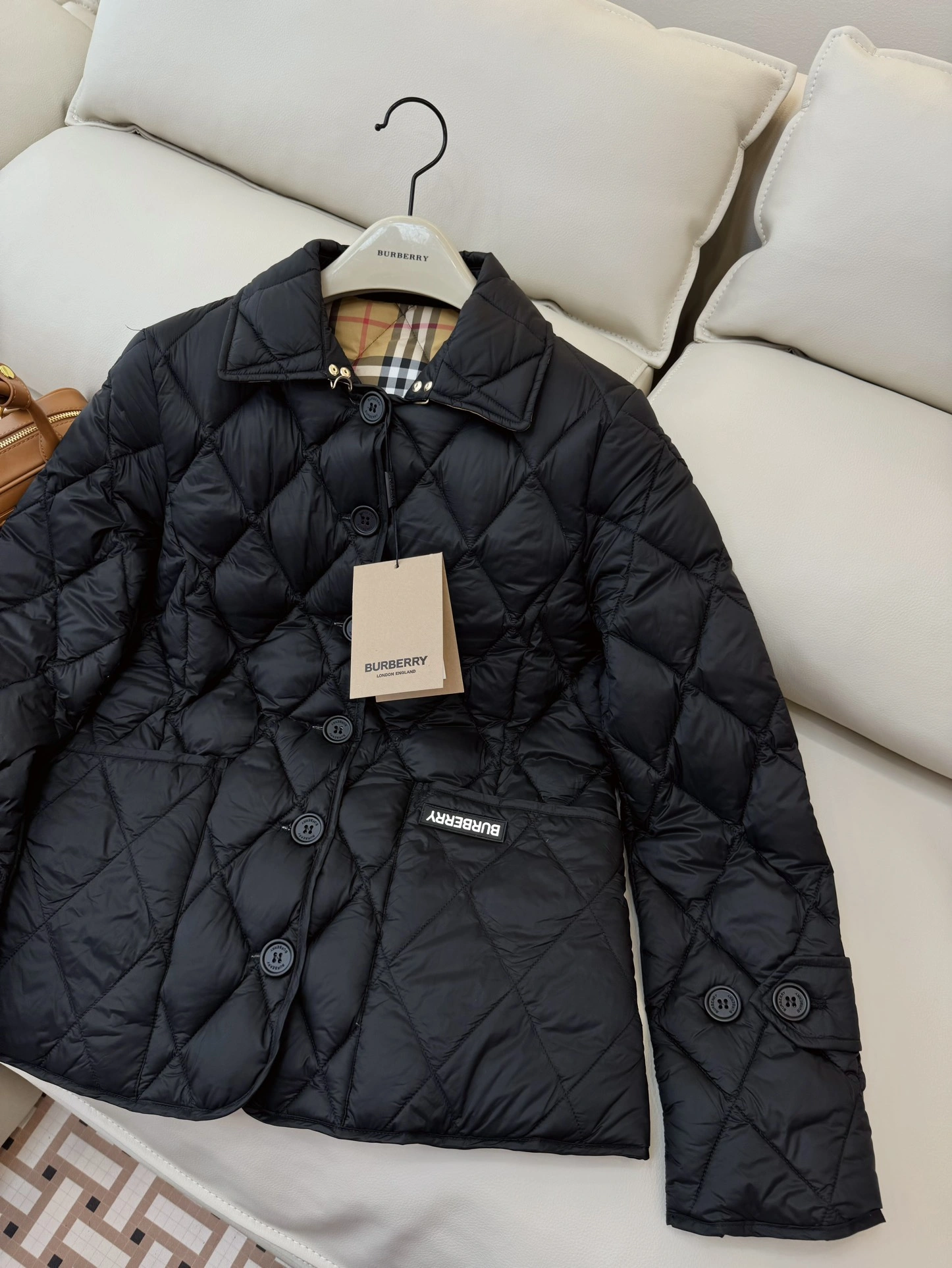 Brand-authenticated Burberry Down Jackets