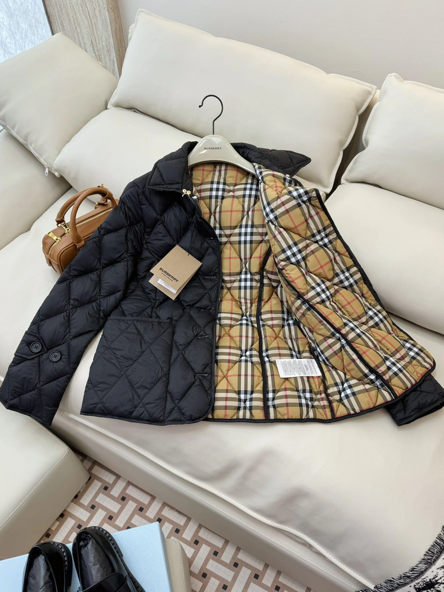 Brand-authenticated Burberry Down Jackets