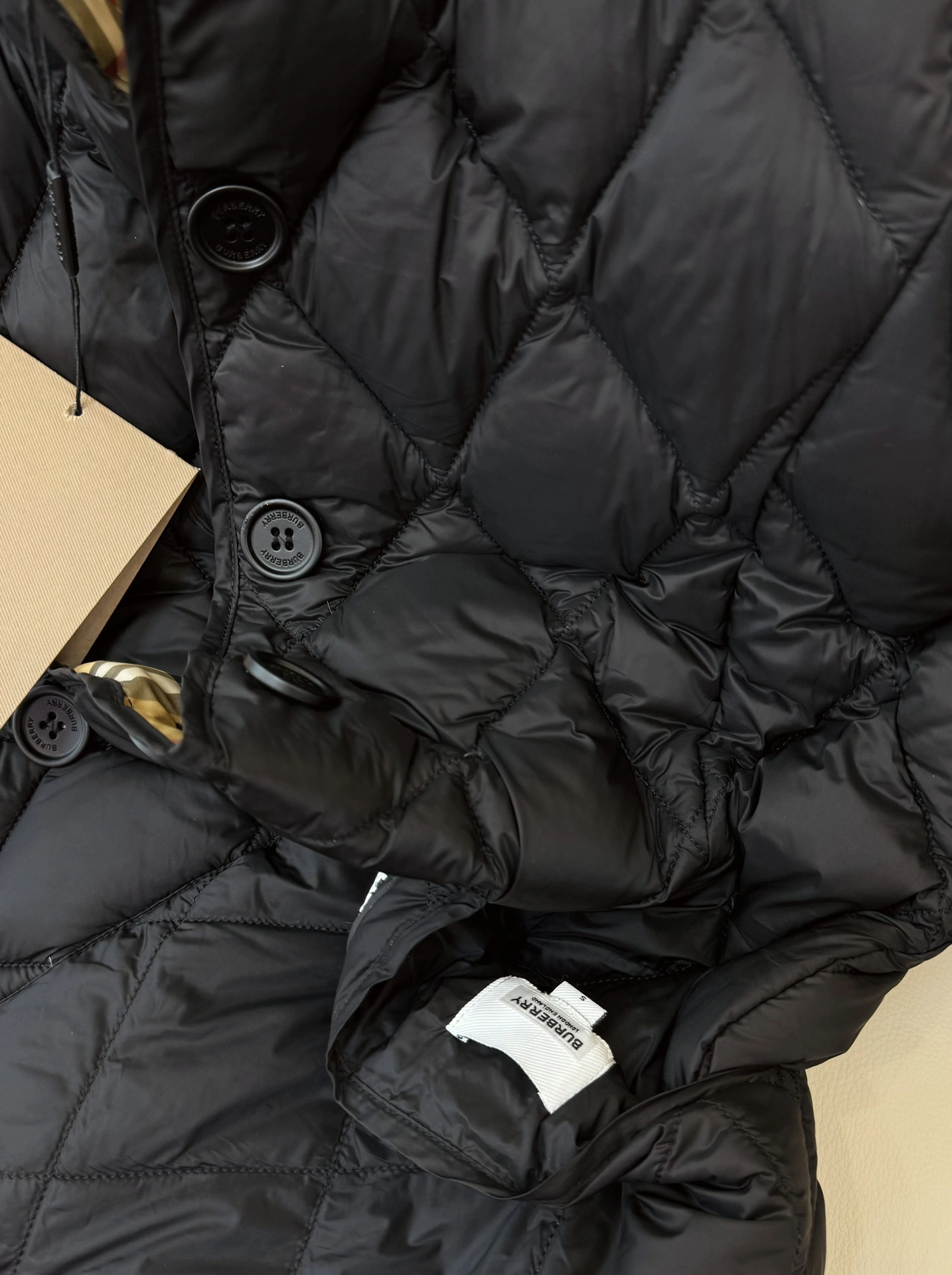 Brand-authenticated Burberry Down Jackets