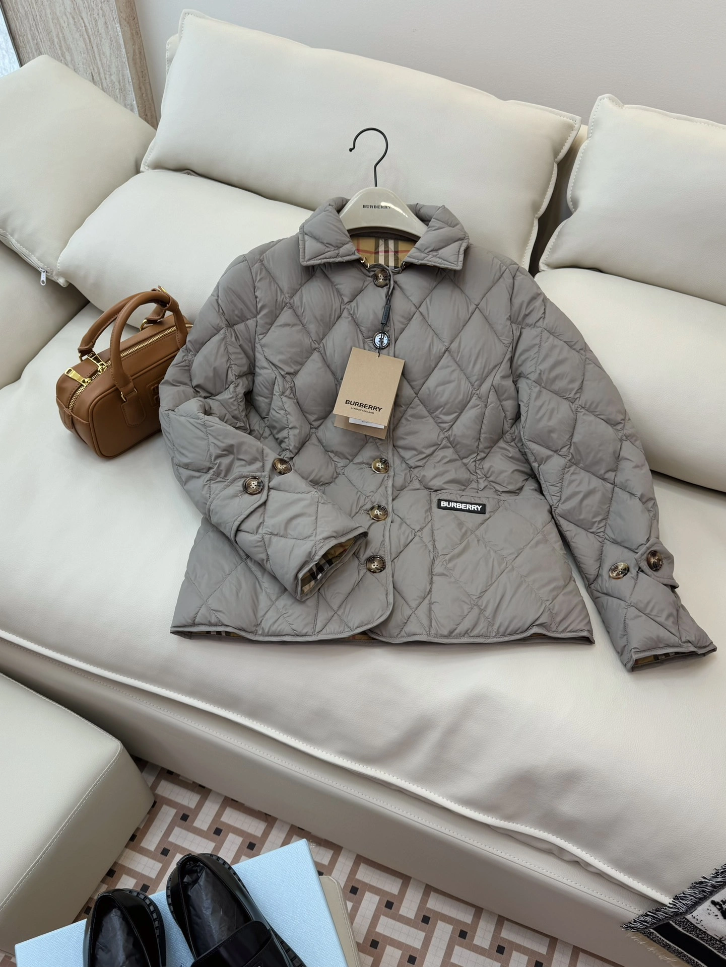 Exact replica Burberry Down Jackets