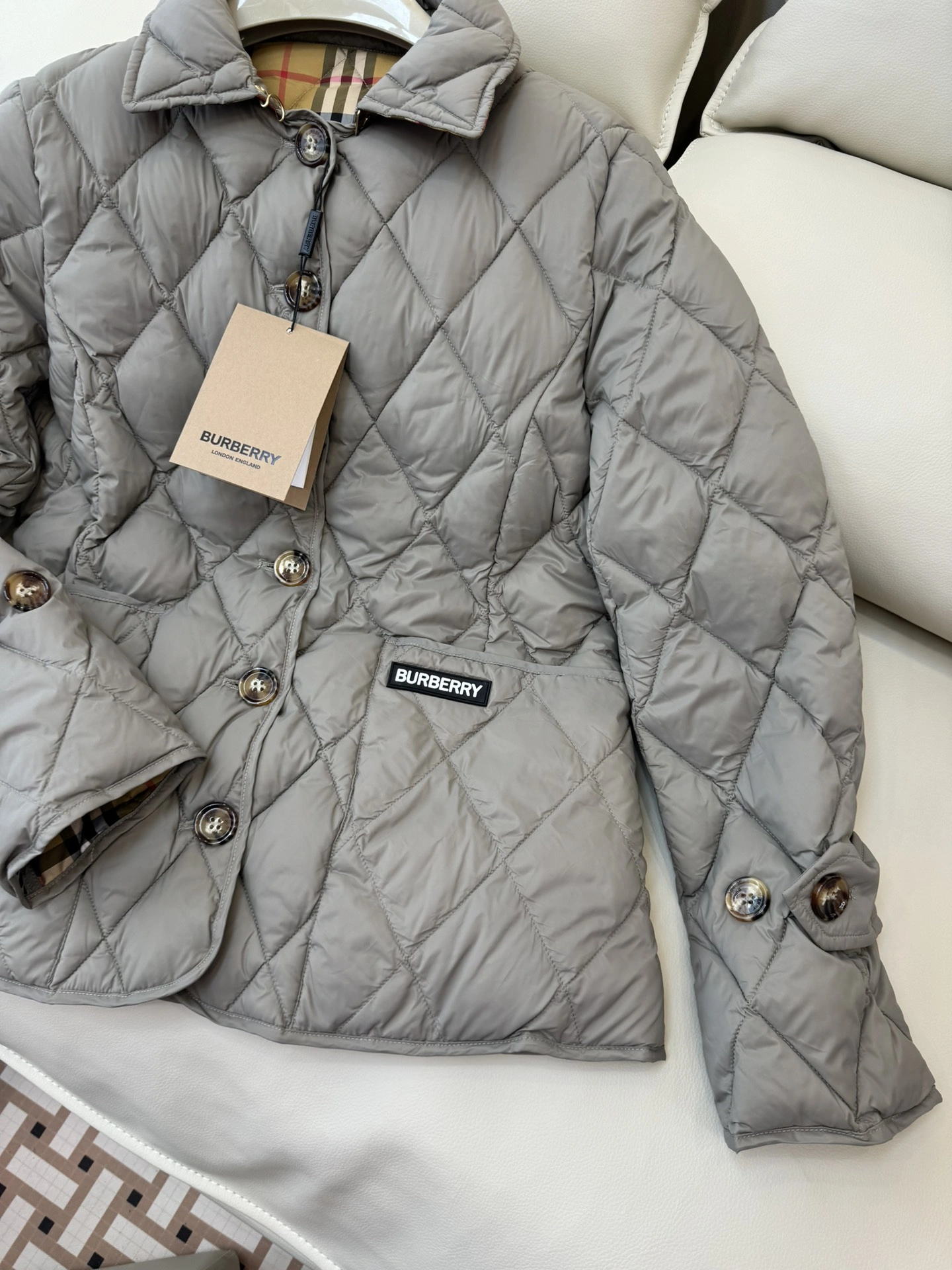 Exact replica Burberry Down Jackets
