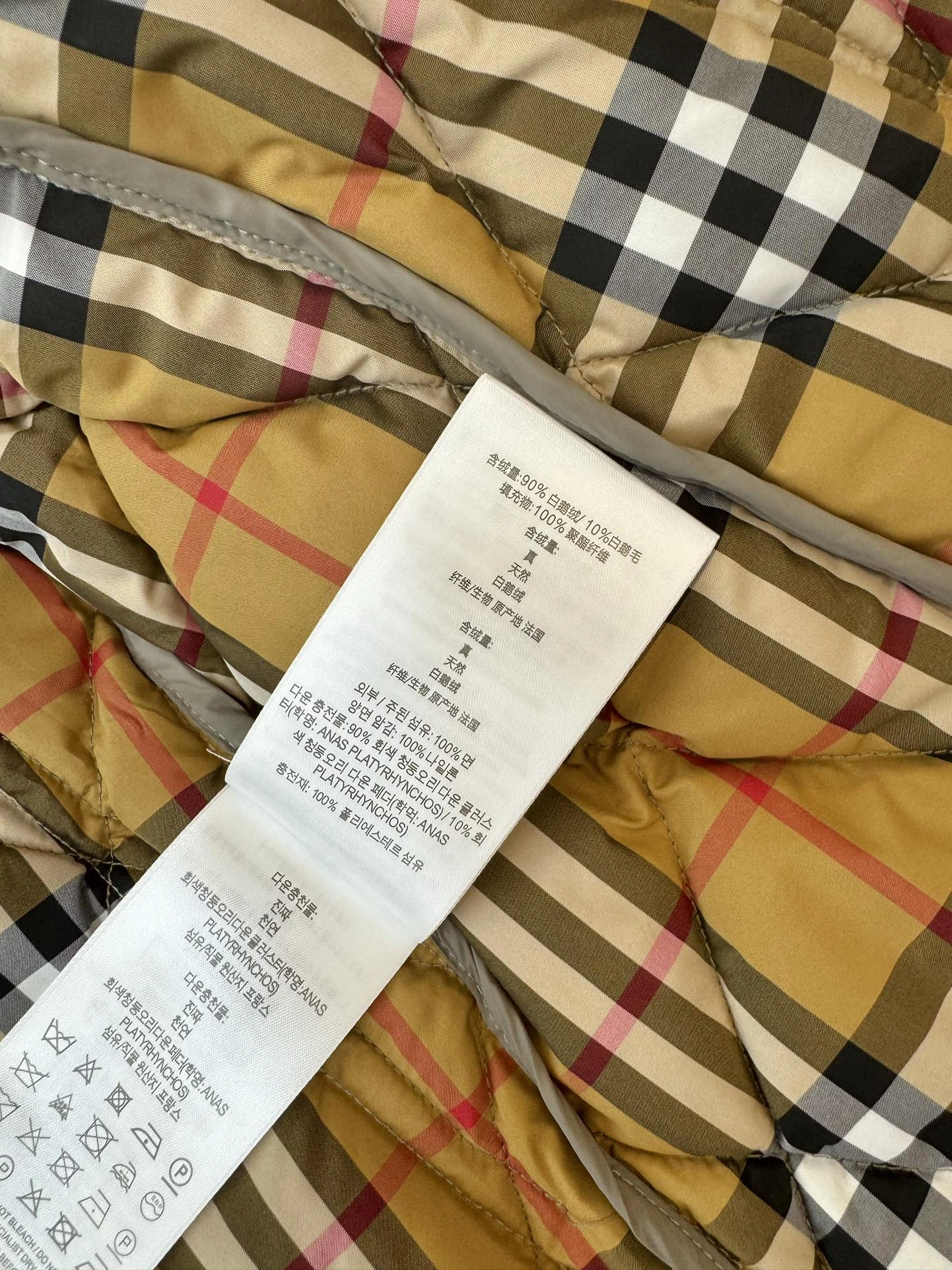 Exact replica Burberry Down Jackets
