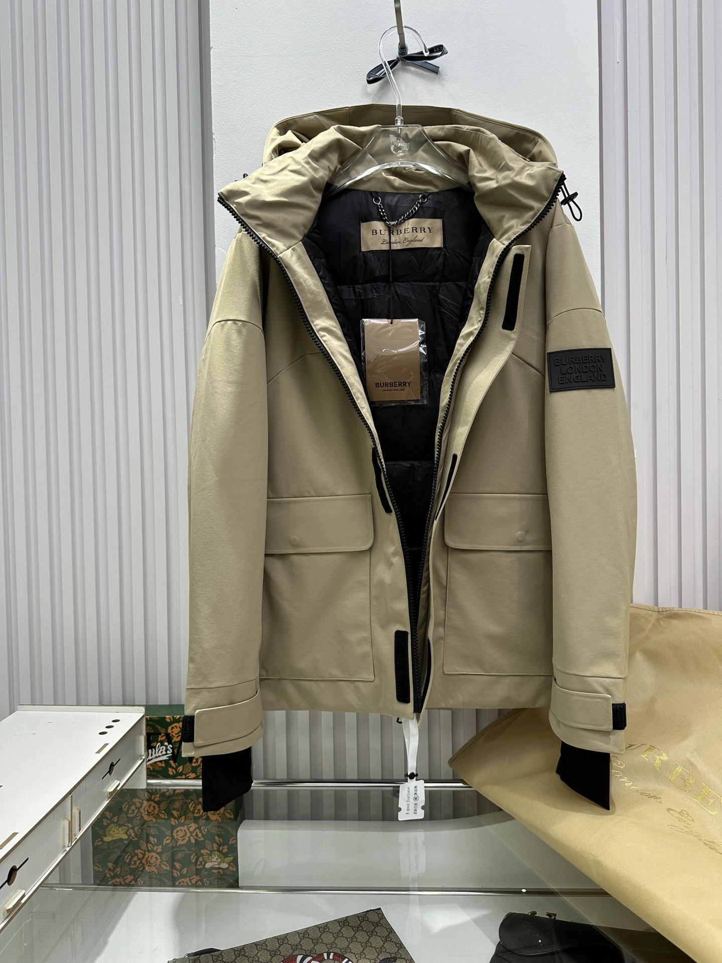 Precise copy Burberry Down Jackets
