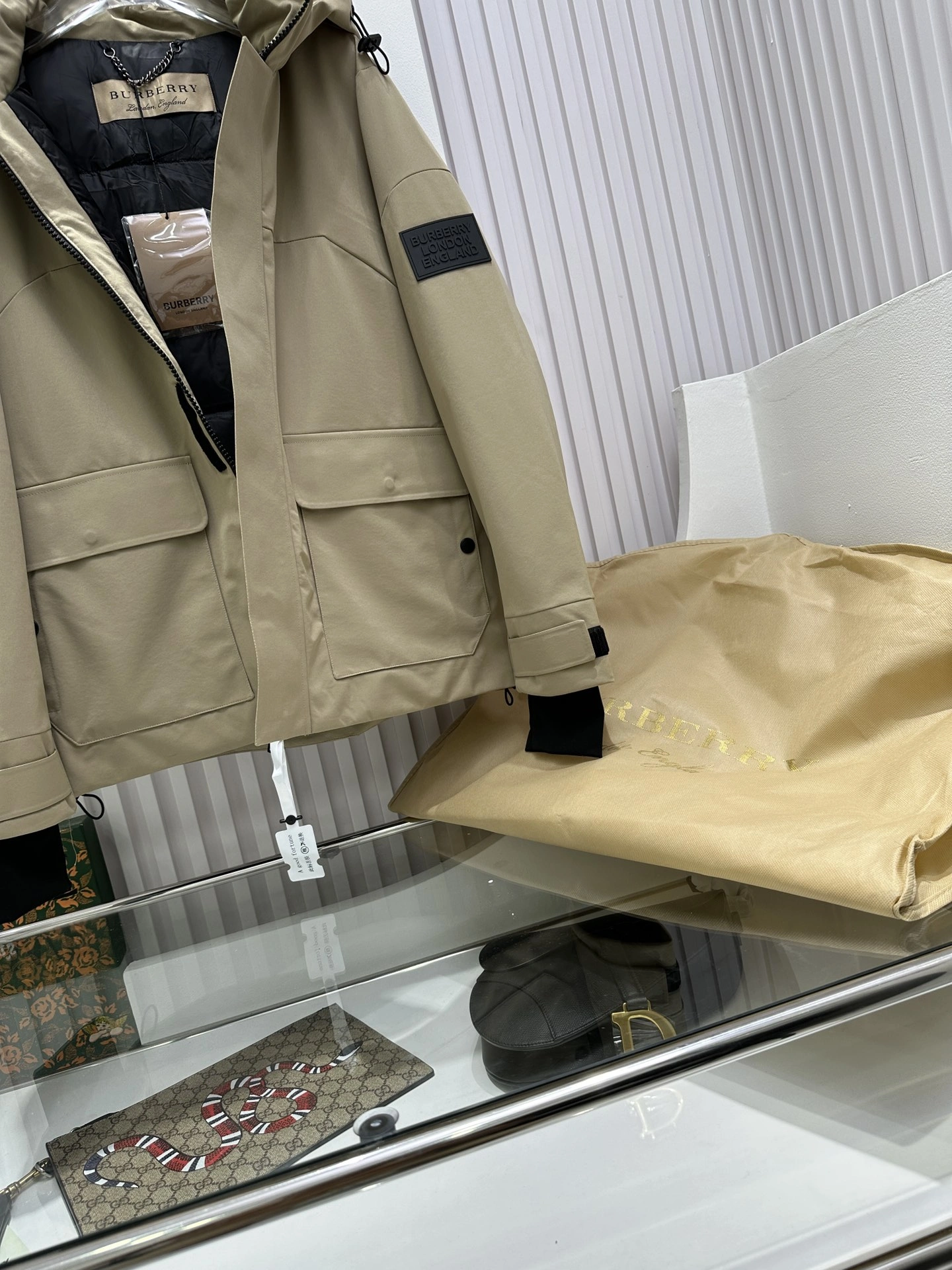 Precise copy Burberry Down Jackets
