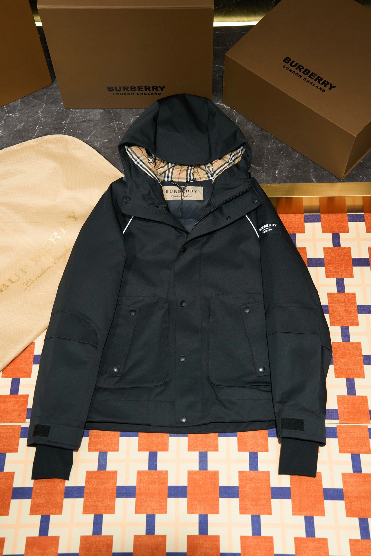 Exact replica Burberry Down Jackets