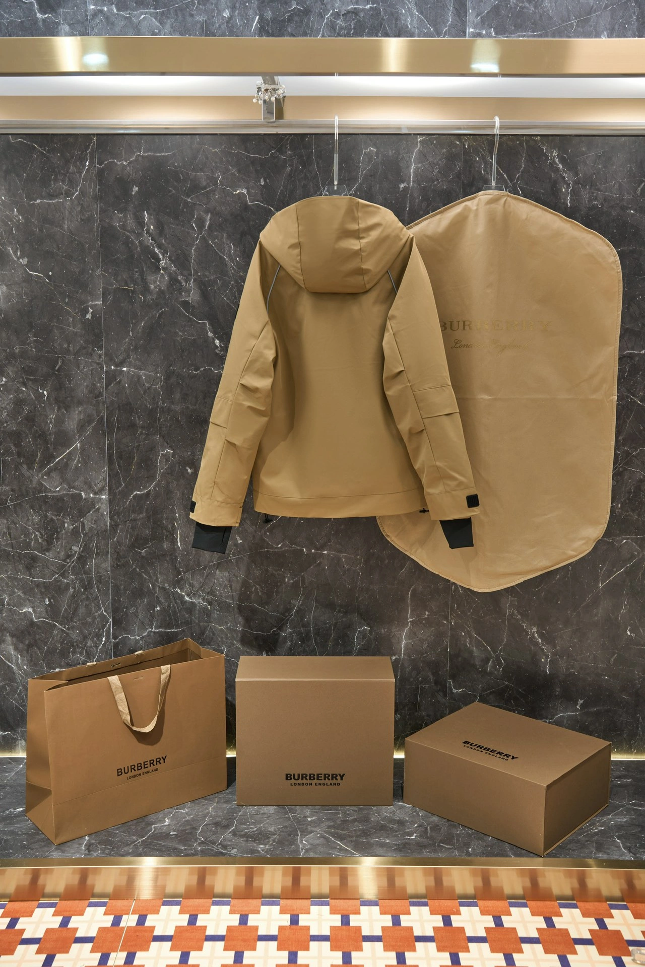 Brand-authenticated Burberry Down Jackets