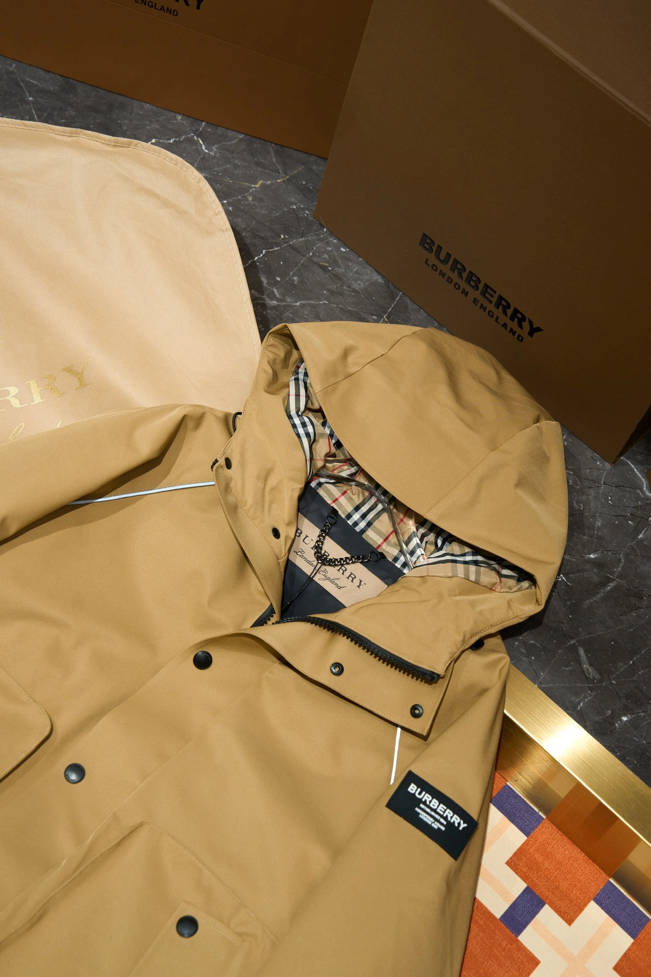 Brand-authenticated Burberry Down Jackets