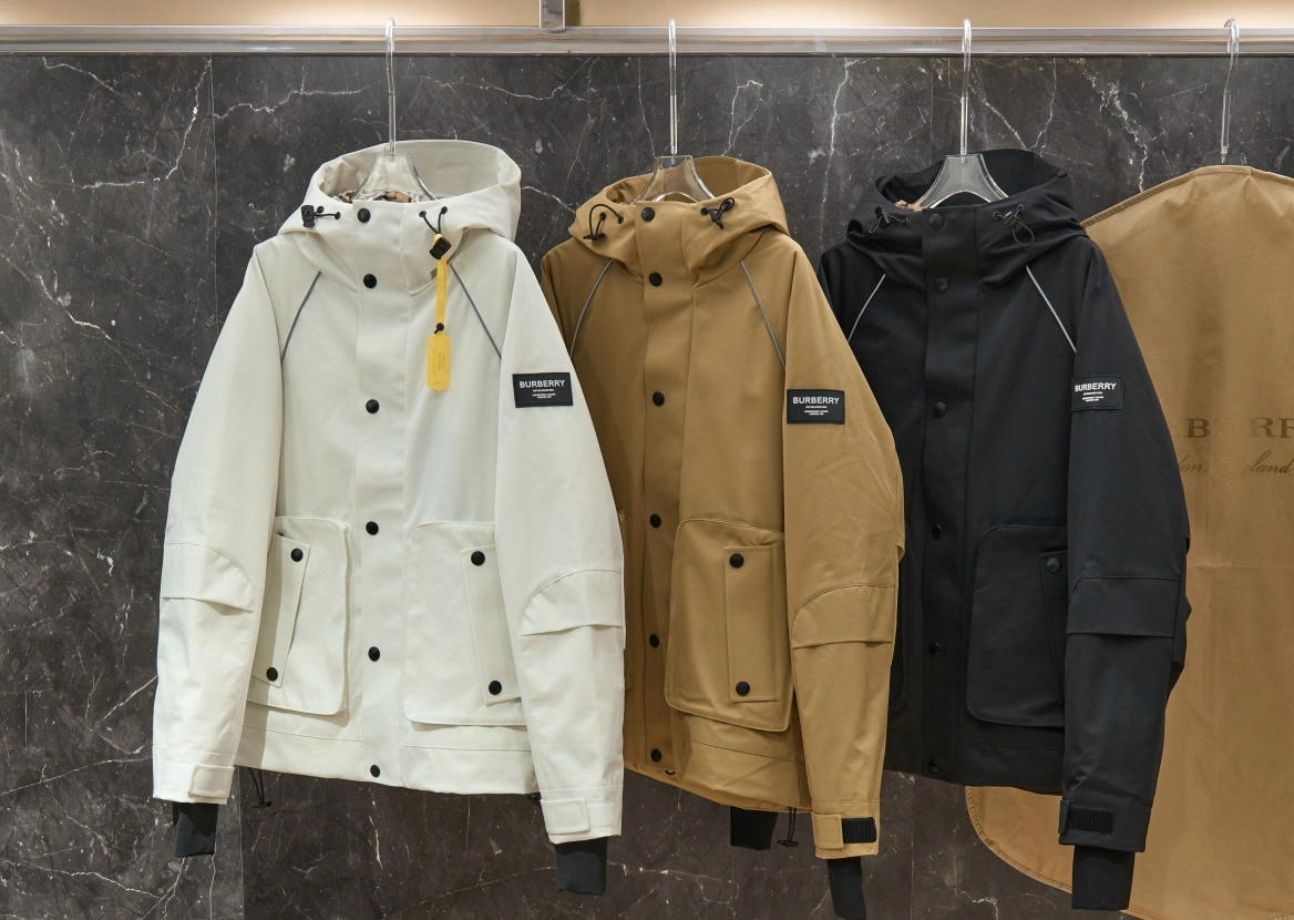Brand-authenticated Burberry Down Jackets