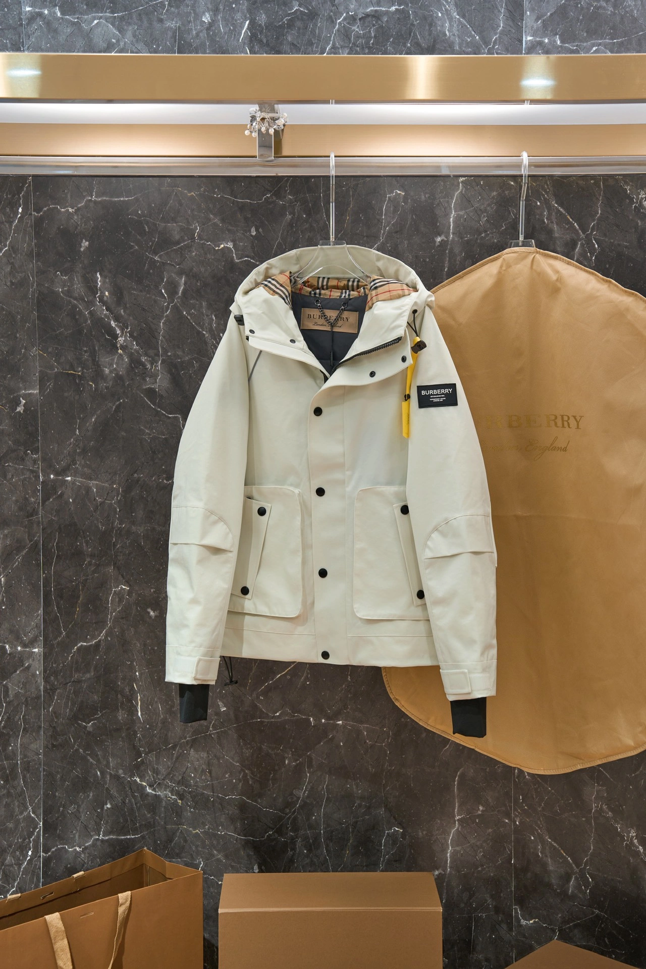 Value-priced Burberry Down Jackets