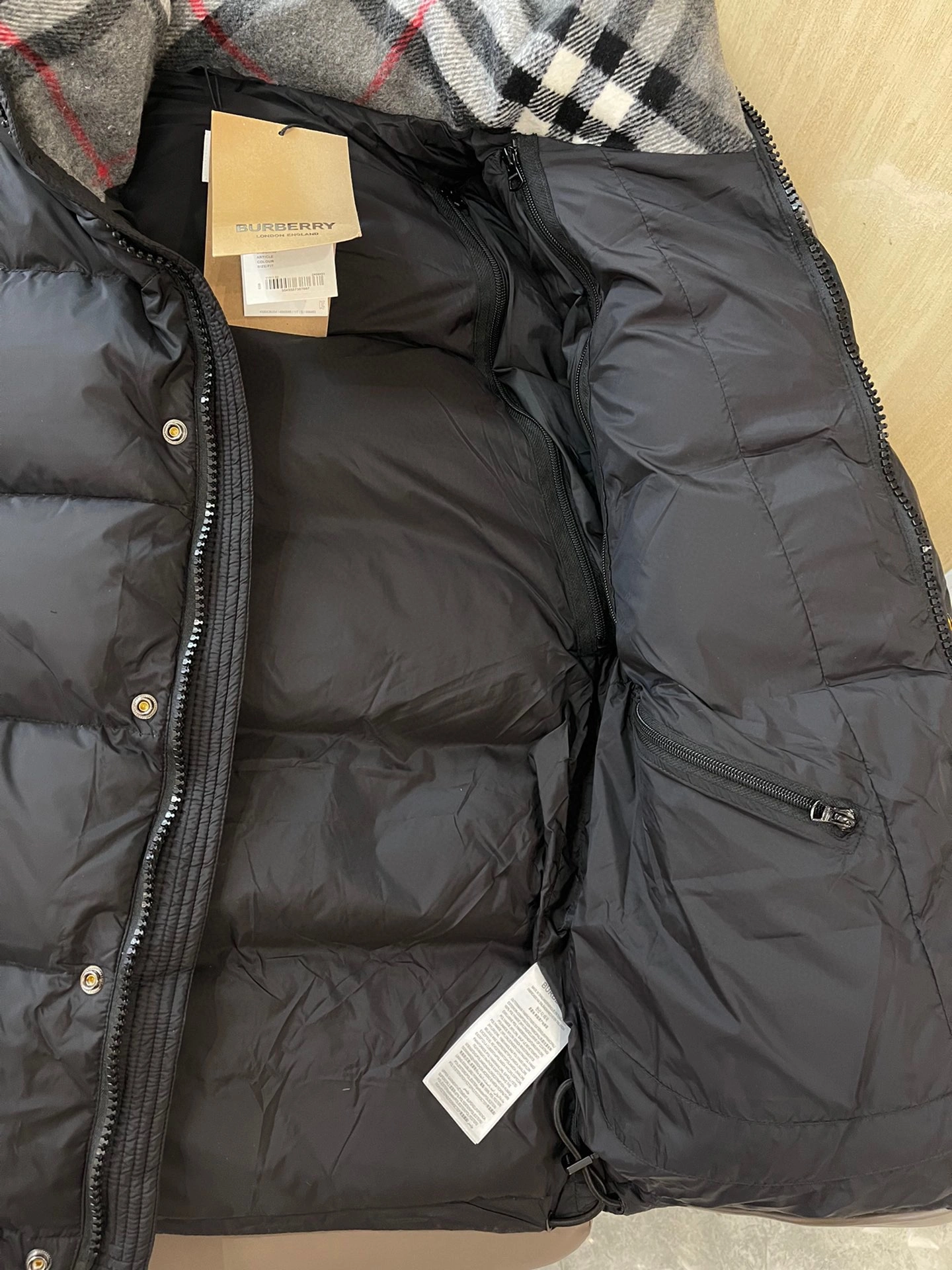 Real Burberry Down Jackets