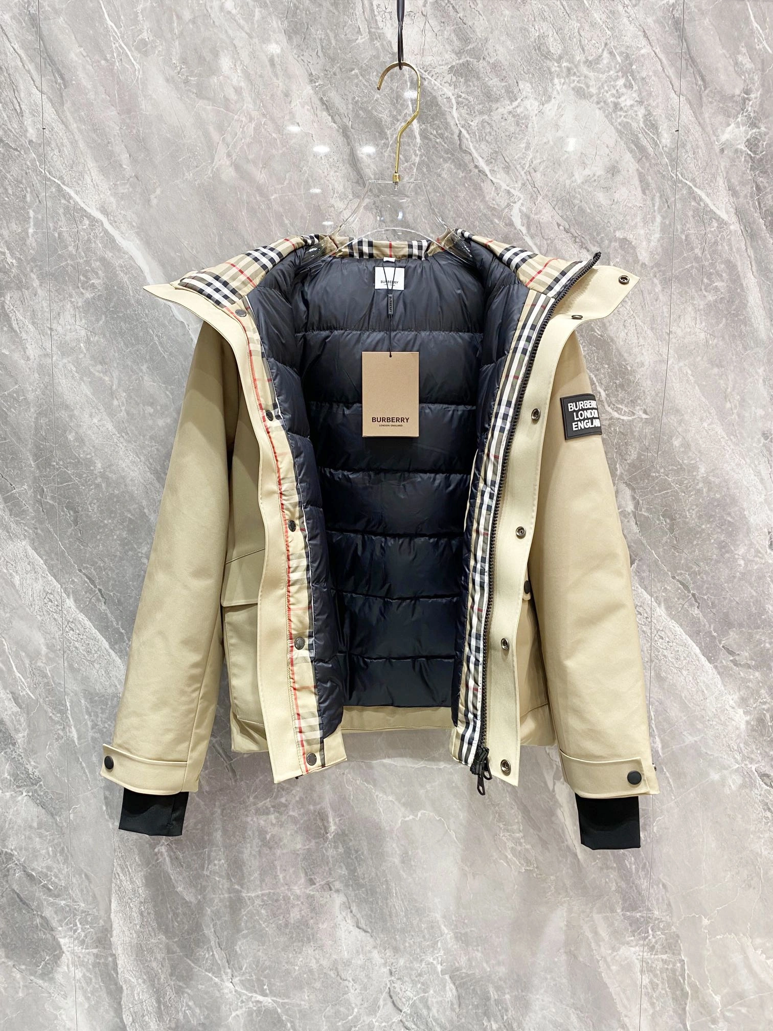 High accuracy Burberry Down Jackets