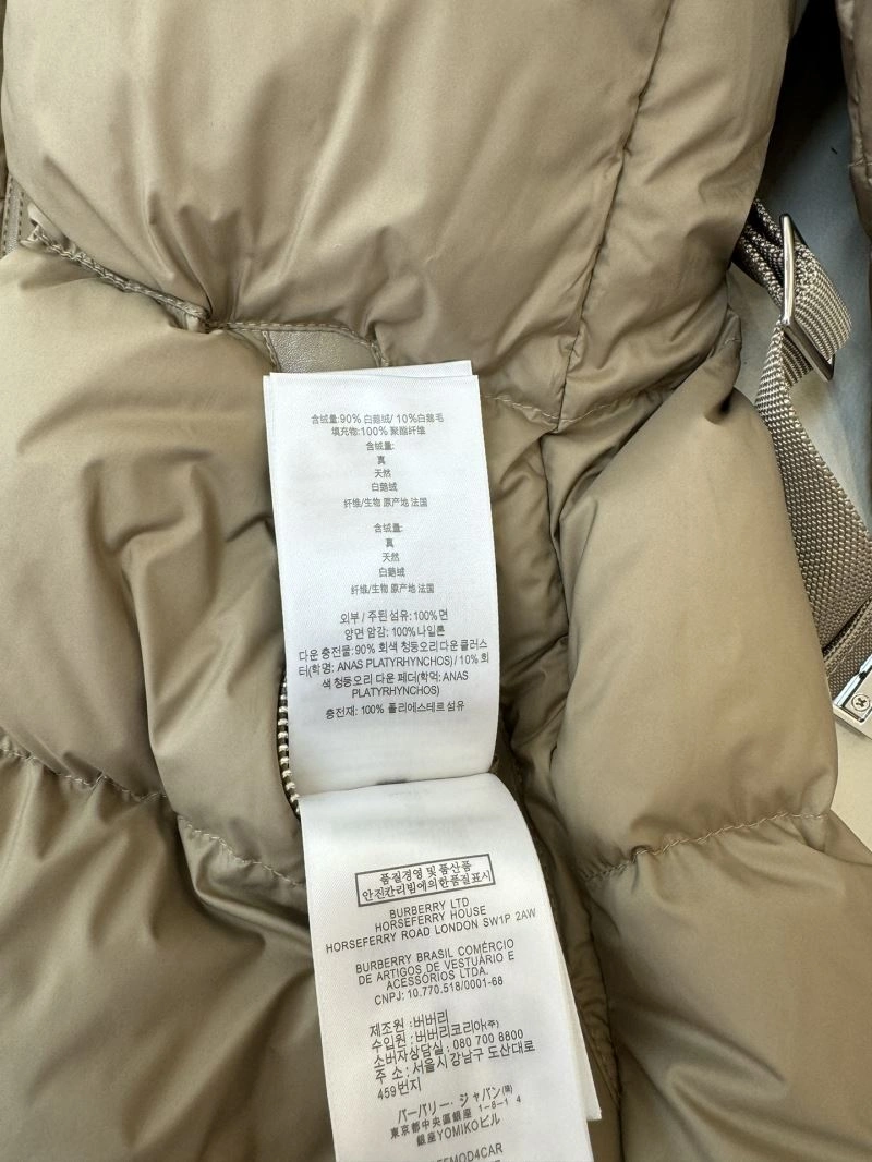 Low-cost Burberry Down Jackets