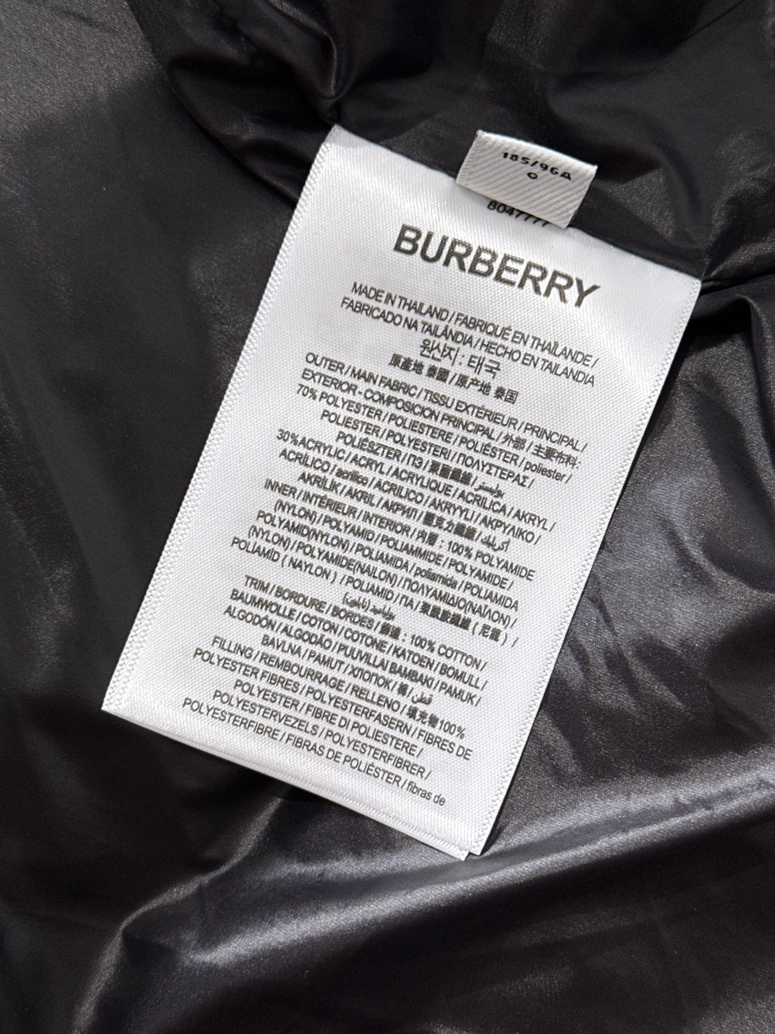 Genuine Burberry Down Jackets