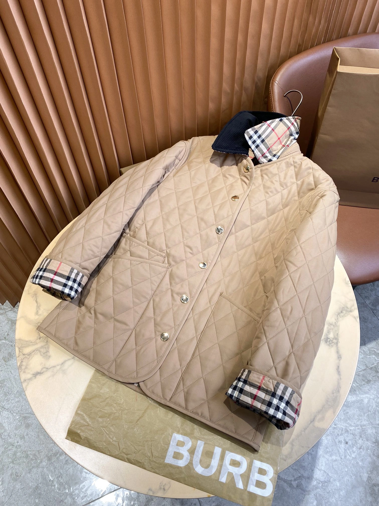 Precise copy Burberry Down Jackets