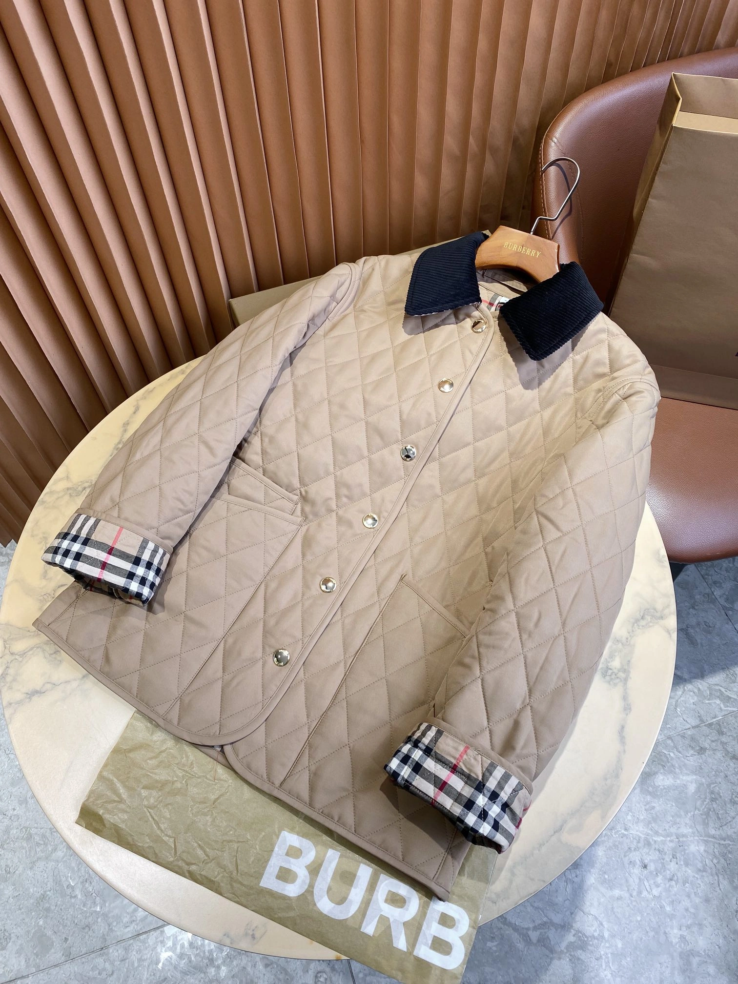 Precise copy Burberry Down Jackets