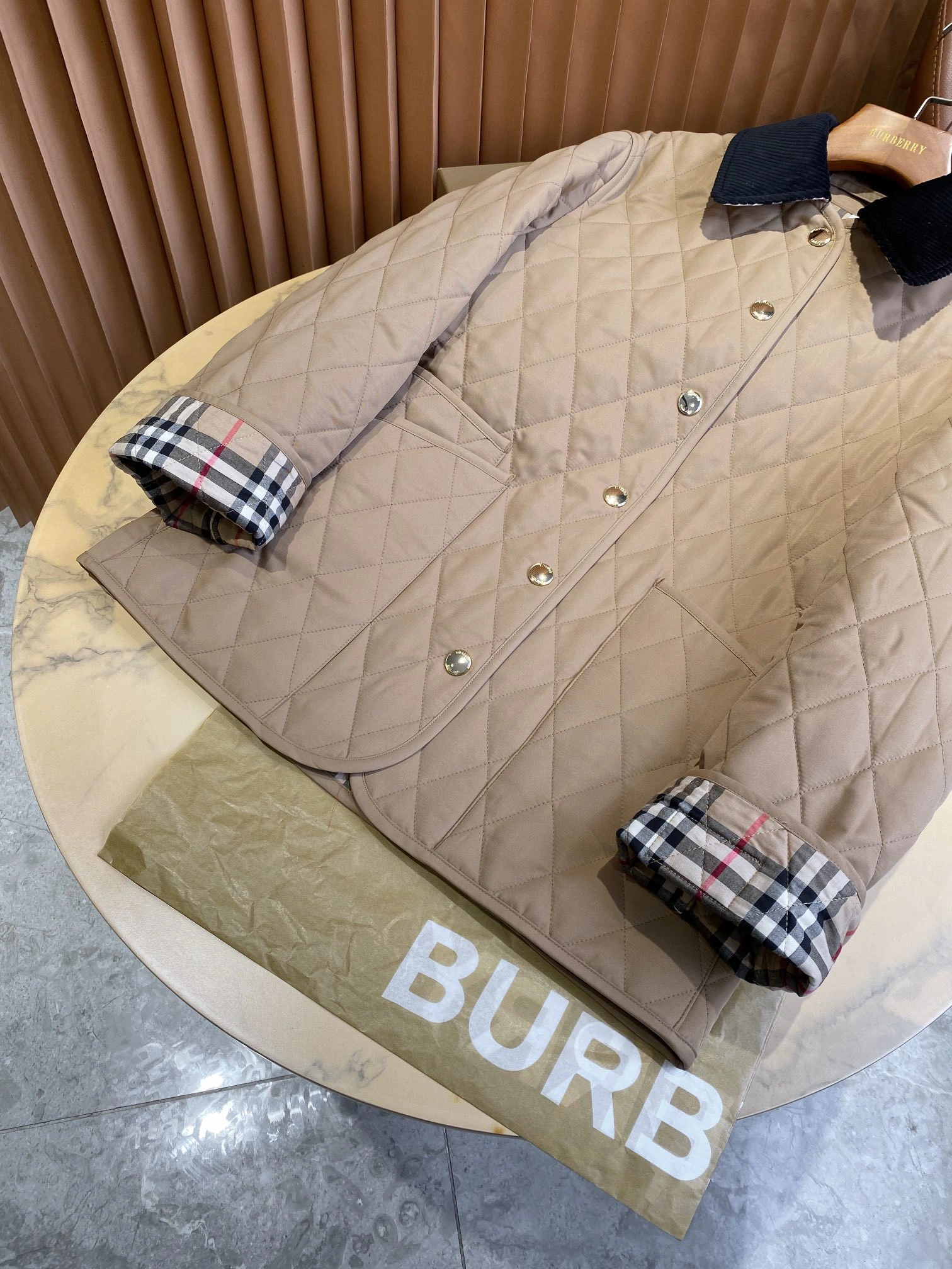 Precise copy Burberry Down Jackets