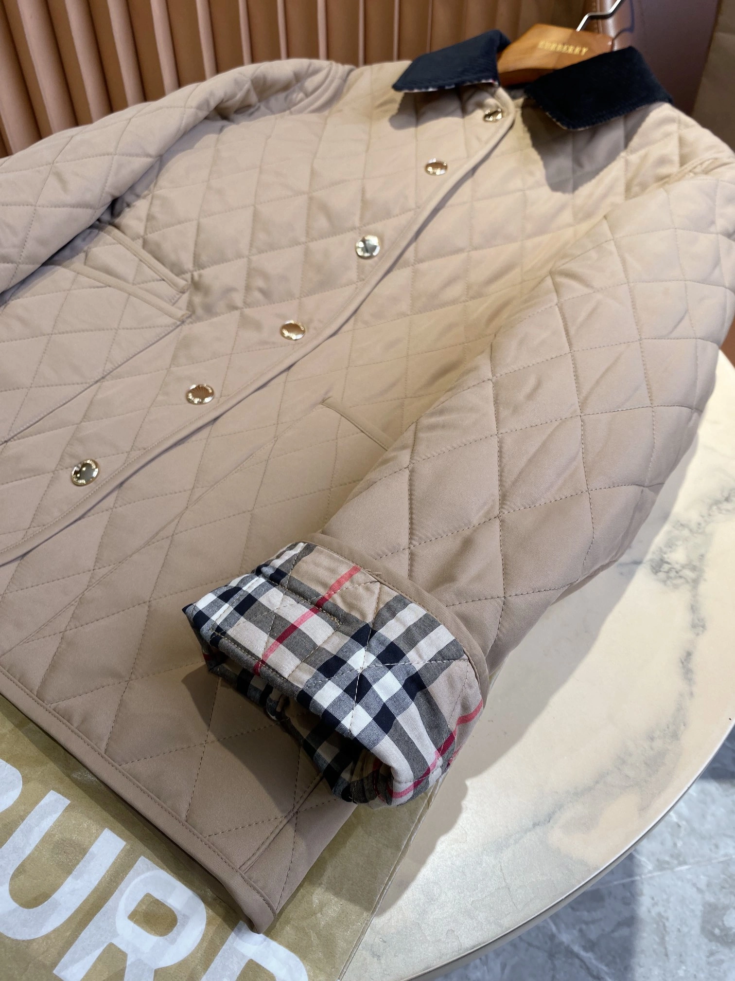 Precise copy Burberry Down Jackets