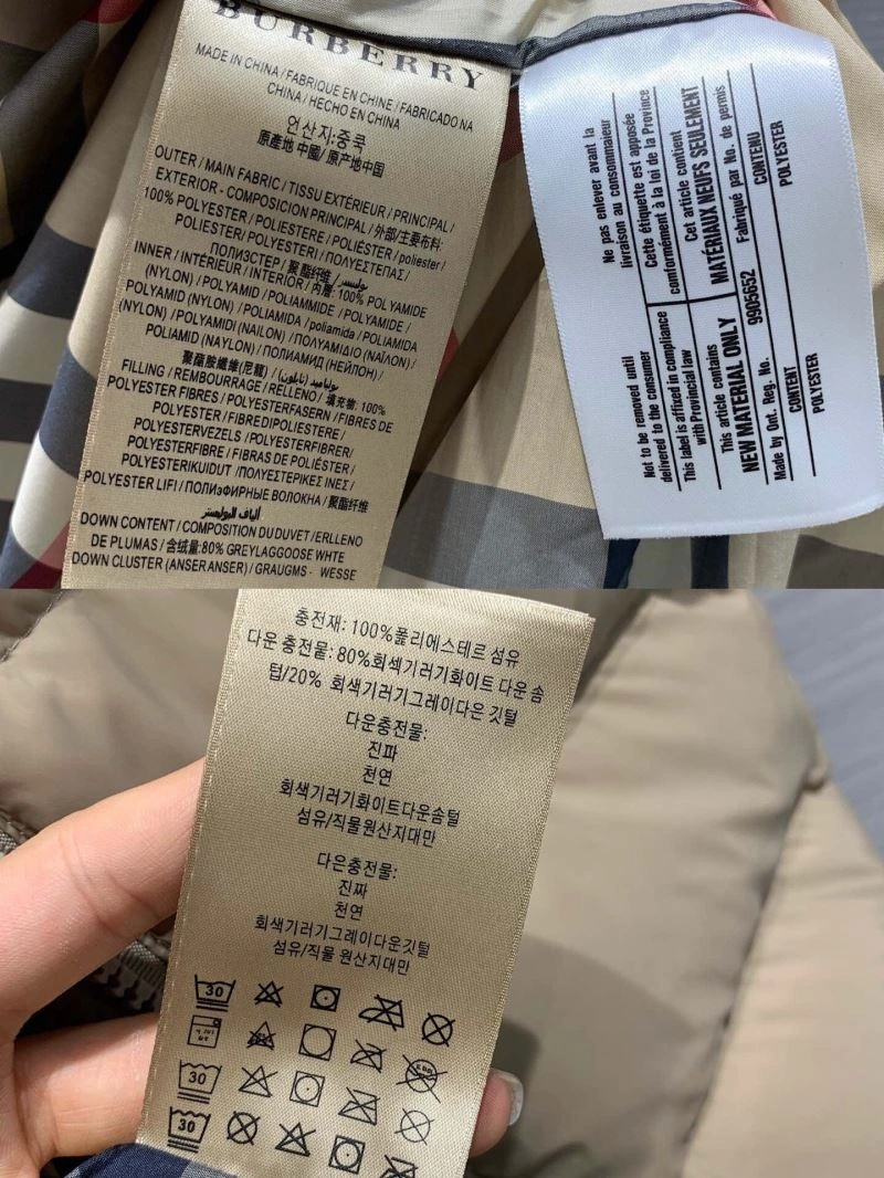 Affordable Burberry Down Jackets