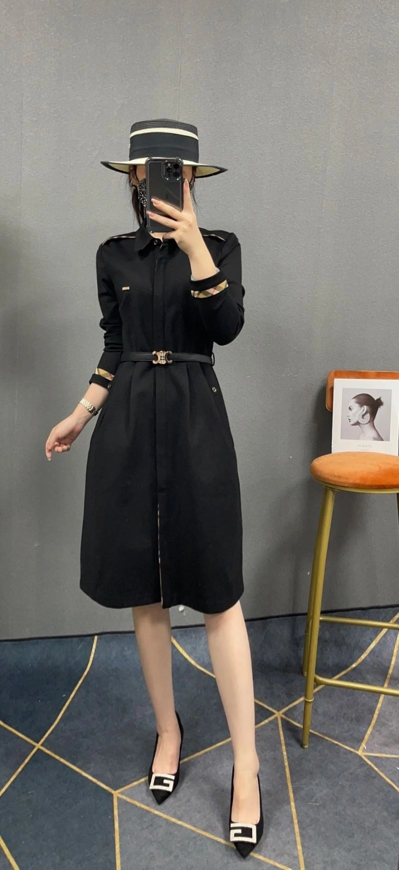 Exact replica Burberry Dress