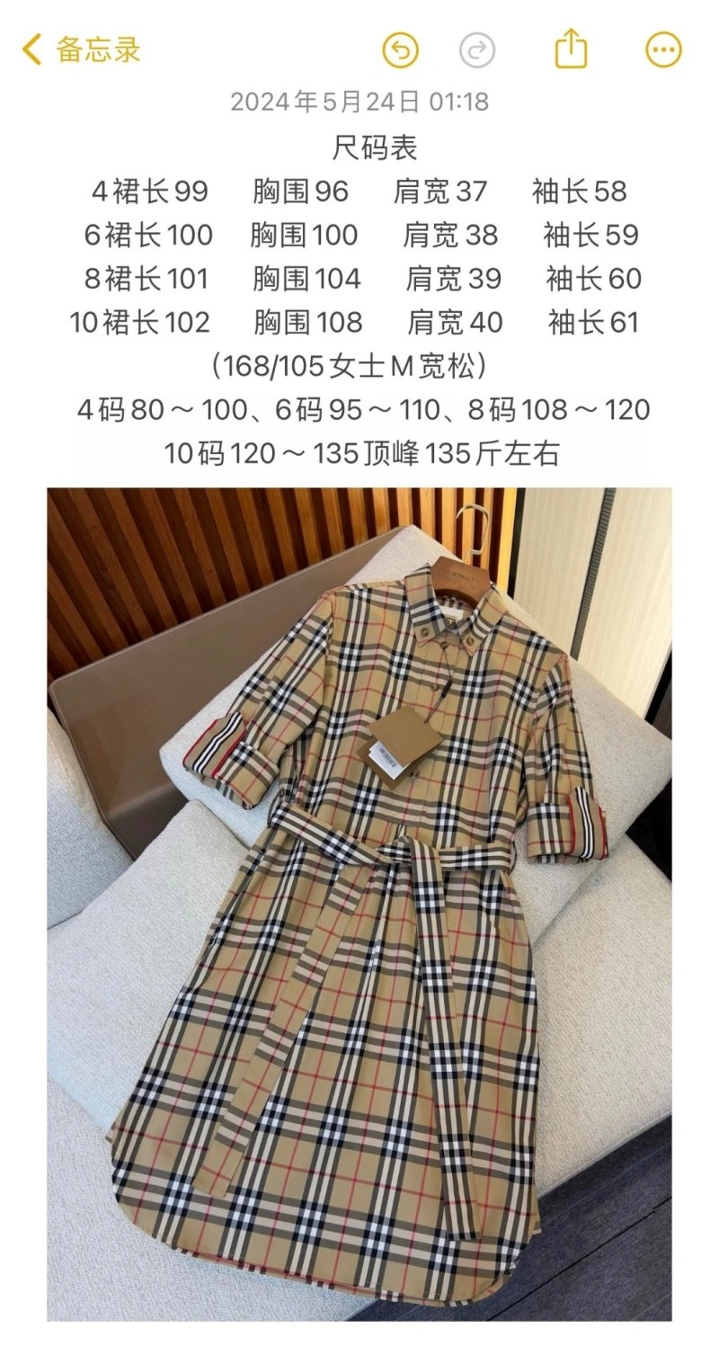 High accuracy Burberry Dress